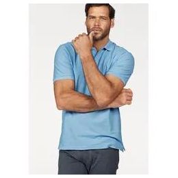Poloshirt Fruit of the Loom, Herren, Gr. XXL (60/62), blau (hellblau), Piqu&eacute;, Obermaterial: 100% Baumwolle, schmal h&uuml;ftbedeckend, Rundhals, Shirts, Piqu&eacute;, unifarben
