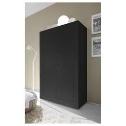 Highboard Inosign "Basic Höhe 162 cm, Breite 102 cm, Kommode 4 Türen, Hochkommode", schwarz (schwarz matt), B:102cm H:162cm T:43cm, Sideboards, Metallgriff, moderne Rahmenoptik, viel Stauraum, Farbauswahl