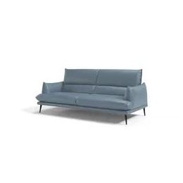 2,5-Sitzer Egoitaliano "FUNNY, hochwertiges und aktuelles Design, bequeme Rückenlehne", blau (himmelblau), B:210cm H:90cm T:95cm, Sofas, toller Sitzkomfort