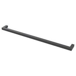 Griff SAPHIR "Quickset 945 Möbel-Griff lang, Schwarz Matt, 33 cm breit, eckig", schwarz (schwarz matt), B:3,2cm H:1cm L:33cm, Aluminium, Griffe, Möbelgriff Möbel-Zubehör, Schrankgriff, Bohrabstand 320 mm, Aluminium