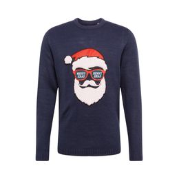 Only & Sons Only & Sons Pullover 'XMAS' Herren Gr&ouml;&szlig;e M creme / dunkelblau / dunkelgr&uuml;n / rot