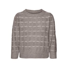 V&eacute;ro Moda Vero Moda Pullover 'VMNewleonor' Damen Gr&ouml;&szlig;e S greige