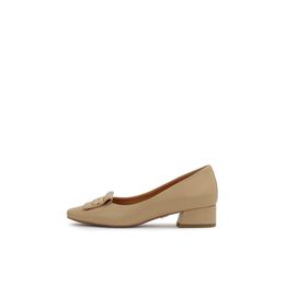 Kazar Pumps Damen Gr&ouml;&szlig;e 37 beige / gold