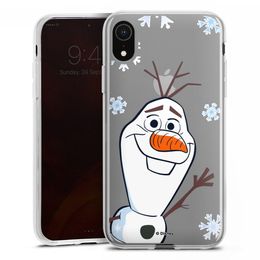 DeinDesign iPhone Xr Handy Silikon H&uuml;lle Case transparent Handyh&uuml;lle Disney Frozen 2 Frozen Olaf Silikon Case