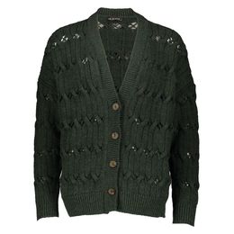 Milan Kiss Cardigan in Dunkelgrün - 65% | Größe M | Damen-pullover-cardigans