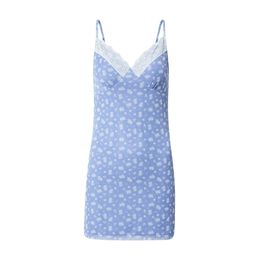 SHYX Kleid 'Raven' Damen Gr&ouml;&szlig;e 36 hellblau / wei&szlig; Sommerkleid