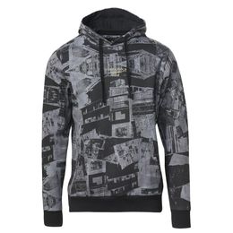 KOROSHI Sweatshirt Herren Gr&ouml;&szlig;e L grau / dunkelgrau / schwarz