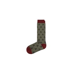 Scalpers Socken Jungen Gr&ouml;&szlig;e 31/35 gr&uuml;n / khaki / rot