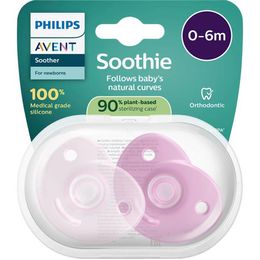 Schnuller Soothie Silkon, rosa, 0-6 Monate Philips Avent