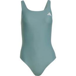Adidas Ess Vbck Suit Schwimmanzug Damen - grün - Gr. 44