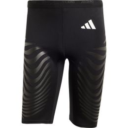 Adidas Adizero C St Lauftights Herren - schwarz - Gr. L - Polyester/Elastan