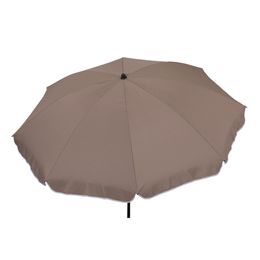 Acamp Sonnenschirm 'Solaris' moccafarben Ø 180 cm