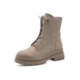 Tamaris Schn&uuml;rstiefelette Damen Gr&ouml;&szlig;e 38 taupe Winterschuhe