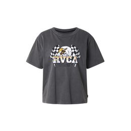 RVCA T-Shirt 'RACE DAY' Damen Gr&ouml;&szlig;e M senf / dunkelgrau / schwarz / wei&szlig;