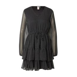 Only Kleid 'ONLROBEY ISABELLA' Damen Gr&ouml;&szlig;e 40 schwarz / wei&szlig; Winterkleid