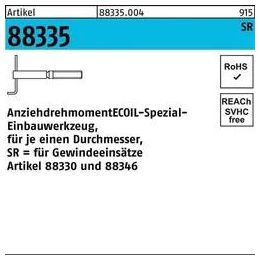 Einbauwerkzeug R 88335 f.SR M24 Stahl 1 St&uuml;ck AMECOIL