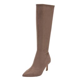Steve Madden Stiefel Damen Gr&ouml;&szlig;e 39 taupe Winterschuhe