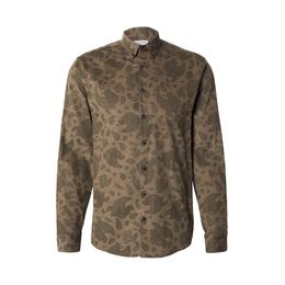 LINDBERGH Hemd Herren Gr&ouml;&szlig;e XL khaki / oliv