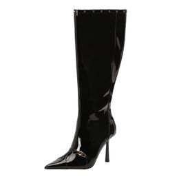 Steve Madden Overknees Damen Gr&ouml;&szlig;e 41 schwarz Winterschuhe