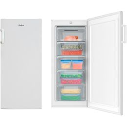 Amica Gefrierschrank "GS 321 130 W", Energieeffizienz: C (A-G), silber (weiß), B:54cm H:125,9cm T:55cm, Gefrierschränke