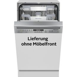 Miele teilintegrierbarer Geschirrspüler "G 5740 SCi SL", Energieeffizienz: C (A-G), silber (silberfarben), B:44,8cm H:80,5cm T:57cm, Geschirrspüler