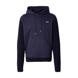 Guess Sweatshirt Herren Gr&ouml;&szlig;e S navy / wei&szlig;