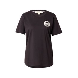 Michael Michael Kors T-Shirt 'CHARM CLASSIC' Damen Gr&ouml;&szlig;e XXL schwarz / silber