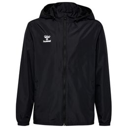 Hummel Sportjacke M&auml;dchen Gr&ouml;&szlig;e 128 schwarz / wei&szlig;