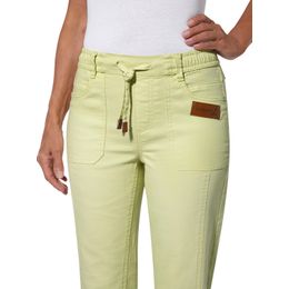WITT Damen 7/8-Jeans mit bequemem Schlupfbund, pistazie, Gr&ouml;&szlig;e 44