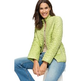 WITT Damen Steppjacke in Bl&uuml;ten-Steppung, pistazie, Gr&ouml;&szlig;e 40