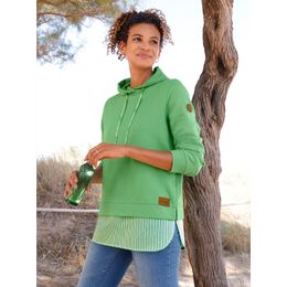WITT Damen Kapuzensweatshirt, apfel, Gr&ouml;&szlig;e 42