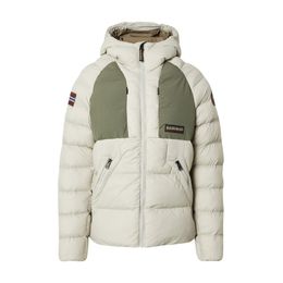 Napapijri Jacke 'MOESA' Herren Gr&ouml;&szlig;e S navy / grau / khaki