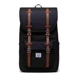 HERSCHEL Rucksack 'Little America ' Herren Gr&ouml;&szlig;e One Size braun / schwarz