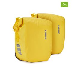 Thule 2er-Set: Fahrradtaschen in Gelb - (B)31 x (H)31 x (T)18 cm - 13 l - 49% | Damen-outdoor-ausruestung