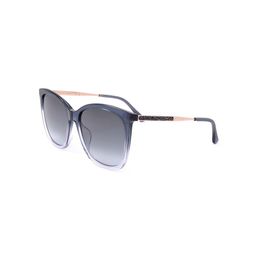 Jimmy Choo Damen-Sonnenbrille in Dunkelblau/ Gold - 70% | Größe 57 | Damen-brillen