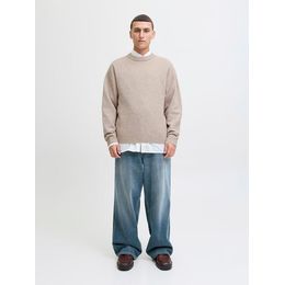 Jack & Jones Jack & Jones Pullover in Beige - 28% | Größe L | Herren-plussize
