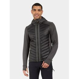 DIDRIKSONS 1913 Didriksons Funktionsjacke "Zuko" in Grau/ Schwarz - 57% | Größe L | Herren-outdoorjacken