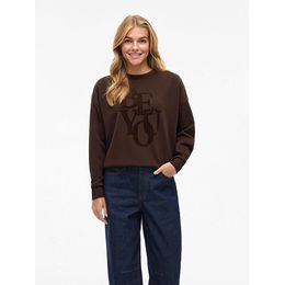 Vila Pullover "Vireflect" in Braun - 40% | Größe S | Damen-pullover-cardigans