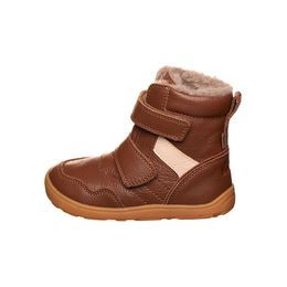 bisgaard Leder-Barfußschuhe in Hellbraun - 51% | Größe 25 | Baby-stiefel-boots