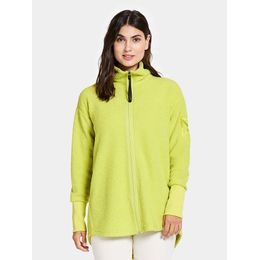 DIDRIKSONS 1913 Didriksons Fleecejacke "Sally" in Gelb - 70% | Gr&ouml;&szlig;e 46 | Damenjacken