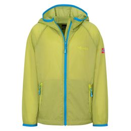 Trollkids Windbreaker "Fjell" in Gr&uuml;n - 52% | Gr&ouml;&szlig;e 104 | Kinderjacken