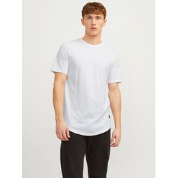 Jack & Jones Jack & Jones Shirt "Eona" in Wei&szlig; - 36% | Gr&ouml;&szlig;e XL | Herren-plussize