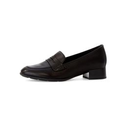 Gabor Leder-Mokassins in Schwarz - 62% | Gr&ouml;&szlig;e 38,5 | Pumps