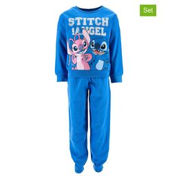 Lilo and Stitch Lilo & Stitch 2tlg. Trainingsanzug "Lilo & Stitch" in Blau - 60% | Gr&ouml;&szlig;e 104 | Kinder-sweatshirts-jacken