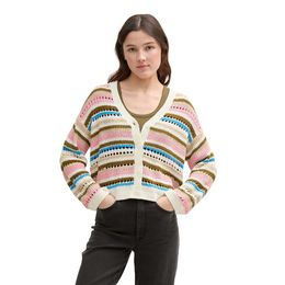 Tom Tailor Denim Cardigan in Bunt - 42% | Größe M | Damen-pullover-cardigans