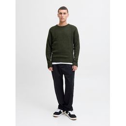 Jack & Jones Jack & Jones Pullover in Khaki - 51% | Gr&ouml;&szlig;e M | Herren-plussize