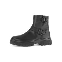 Gabor Leder-Boots in Schwarz - 47% | Größe 40,5 | Damen-stiefel