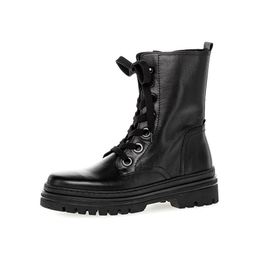 Gabor Leder-Boots in Schwarz - 46% | Größe 39 | Damen-stiefel