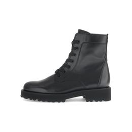 Gabor Leder-Boots in Schwarz - 50% | Größe 39 | Damen-stiefel