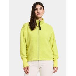 DIDRIKSONS 1913 Didriksons Fleecejacke "Alexa" in Gelb - 76% | Gr&ouml;&szlig;e 42 | Damenjacken